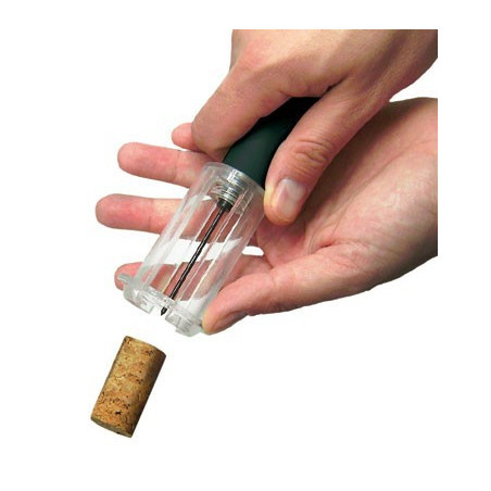 Corkscrew with needle