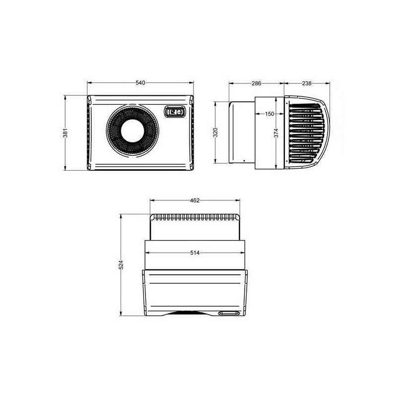 Climatiseur WineMaster C25X